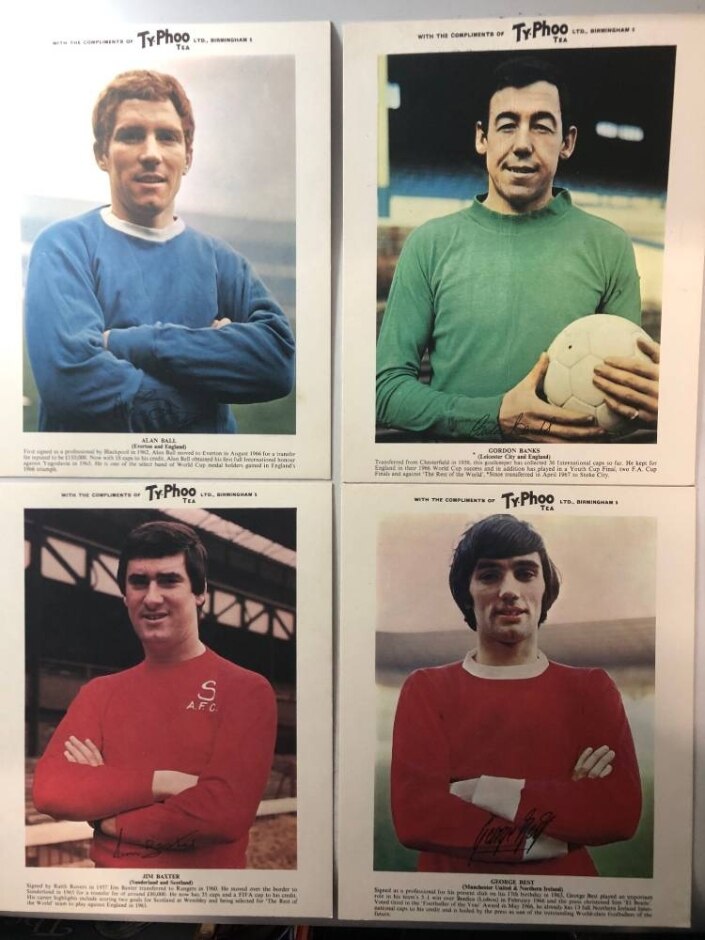 Typhoo Tea - International Football Stars Premium Photos, 1st series ...